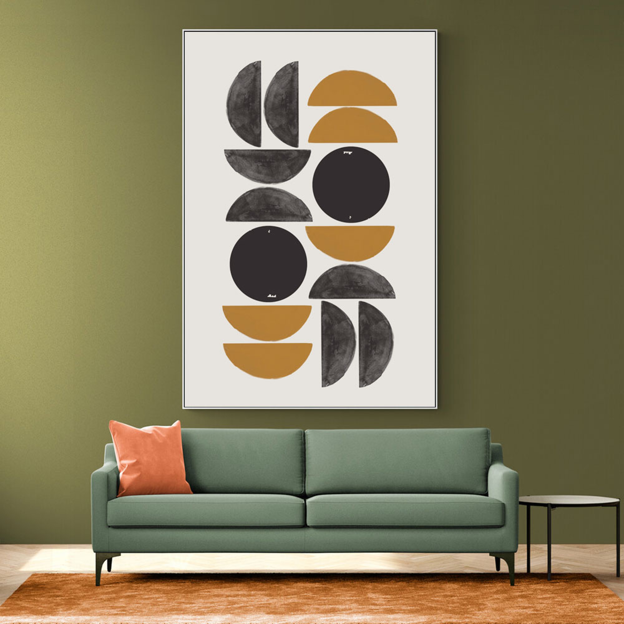 Retro Composition Wall Art